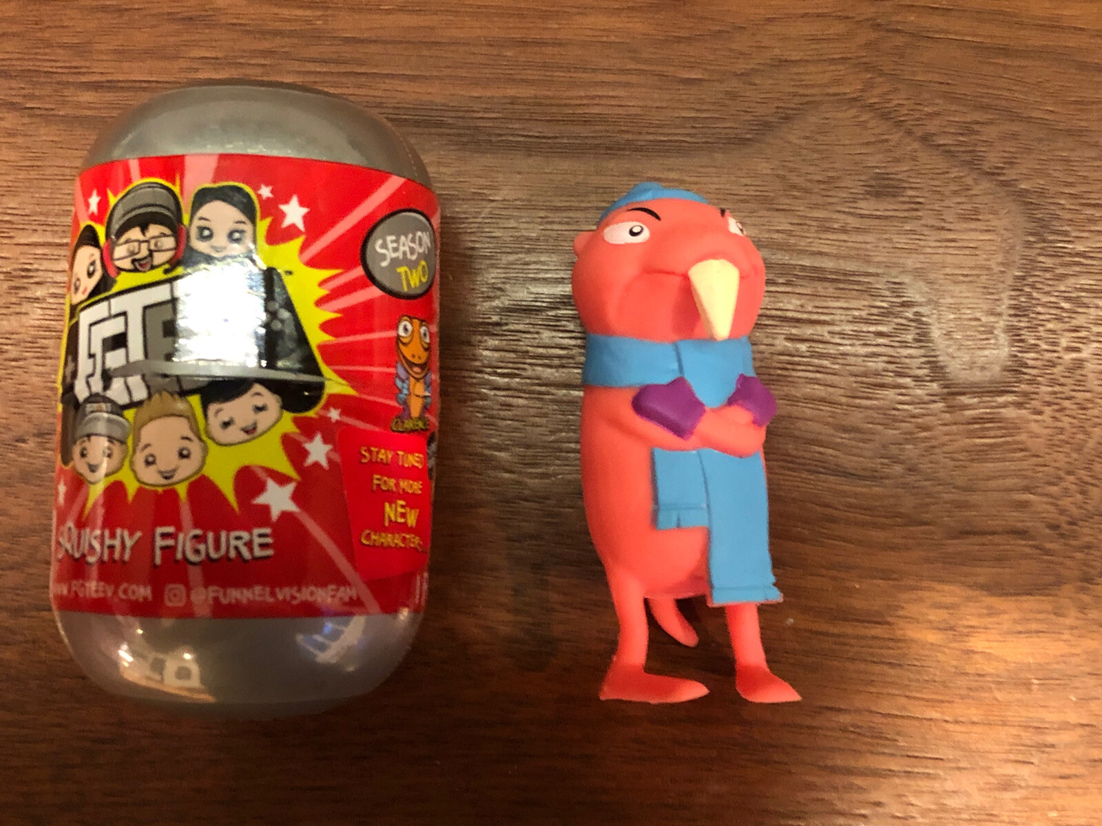 FGTeeV Season 2 Mystery Squishy Figure Neil Mole Rat RARE! | eBay