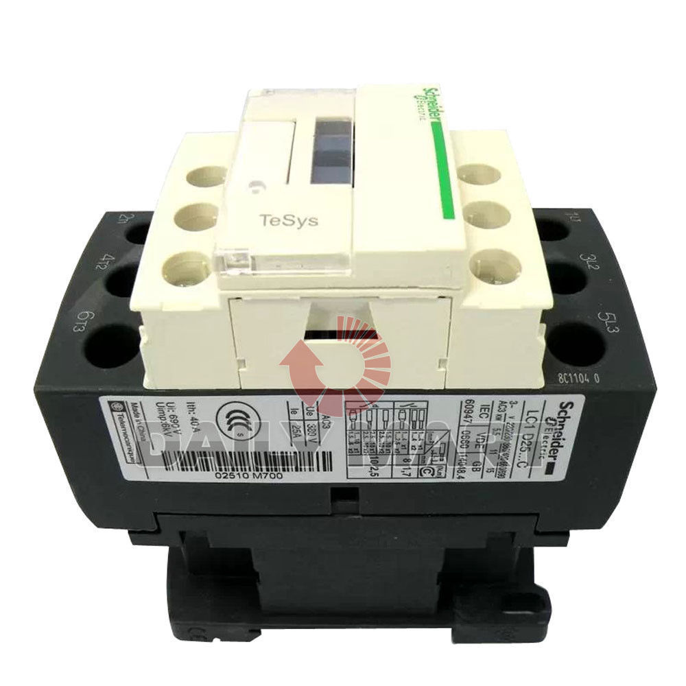 NEW SCHNEIDER TELEMECANIQUE CONTACTOR LC1D25F7C LC1D25F7 110 VAC 11KW 3 ...