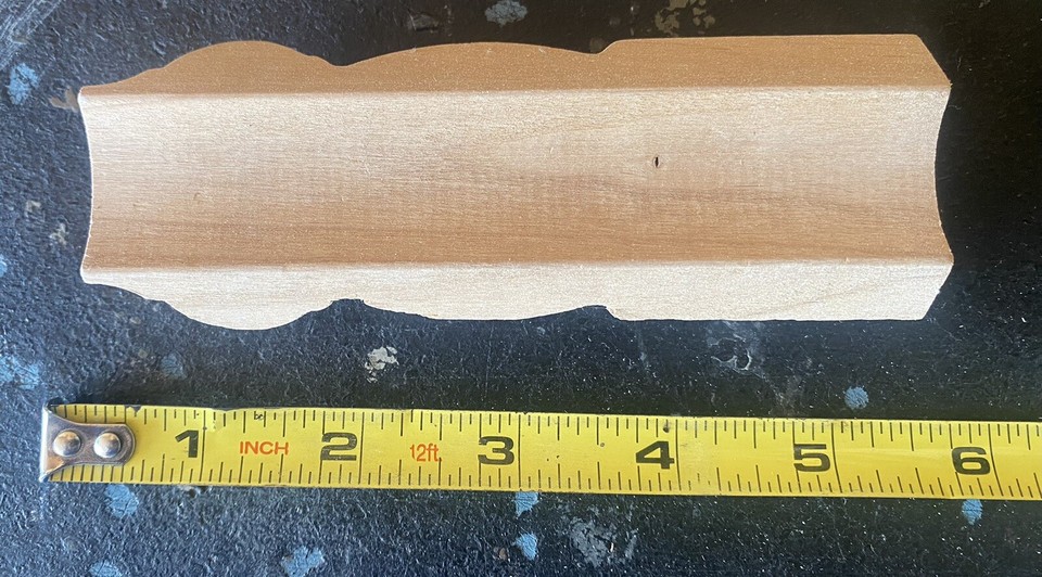 10 x Wood Radius Baseboard Outside Corner Block Trim Moulding | eBay