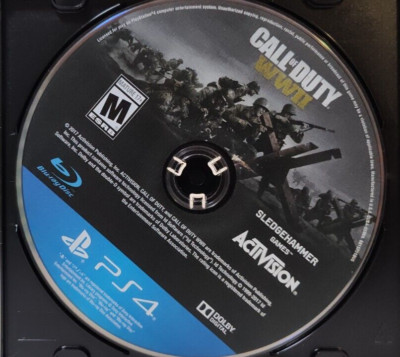 Call of Duty: WWII - Sony PlayStation 4, Disc Only, Tested and Working ...