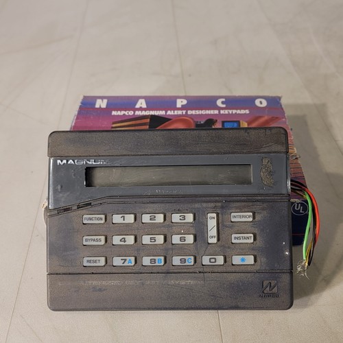 Napco Magnum Alert RP2000LCD GRNT Computerized Security System Grey ...