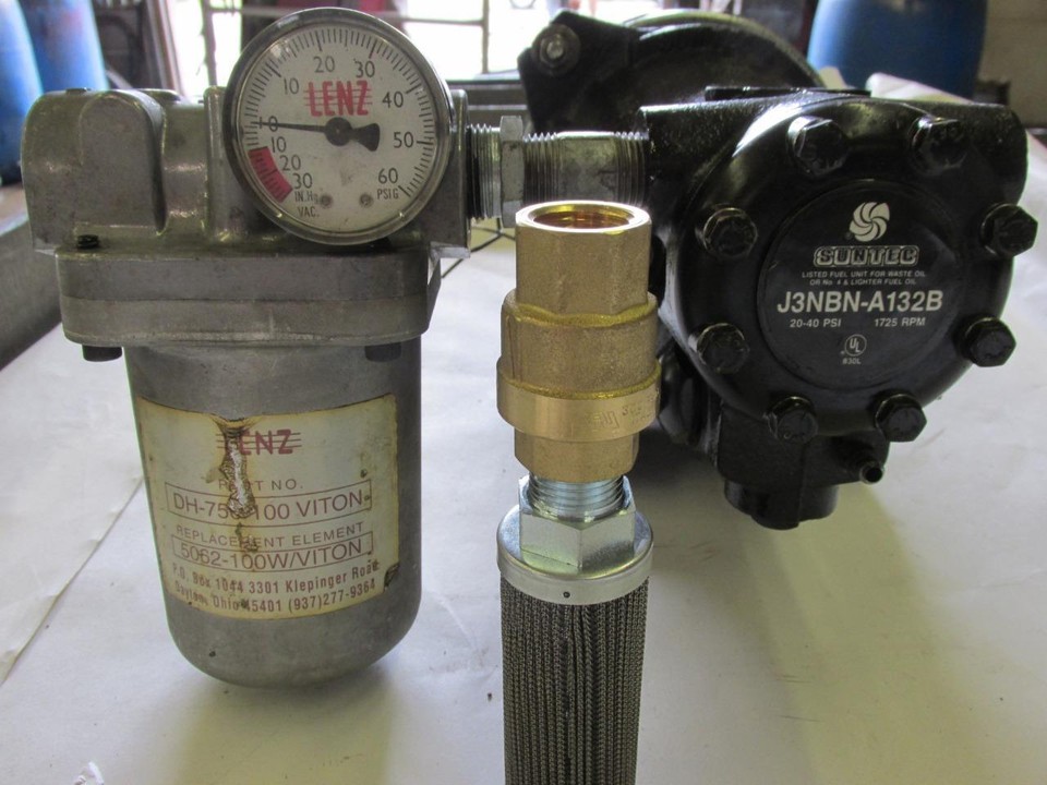 Suntec J3NB-A132B Waste Oil Pump lenz filter kit for Shenandoah ...