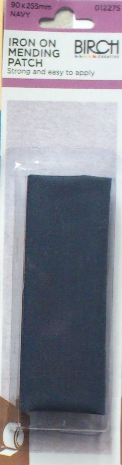 Birch Iron On Menders Patches Repair Patch Mending Navy Sand Grey Denim ...