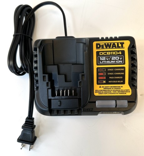 DeWalt Genuine OEM 12V/ 20V Battery Charger Model DCB1104 | eBay