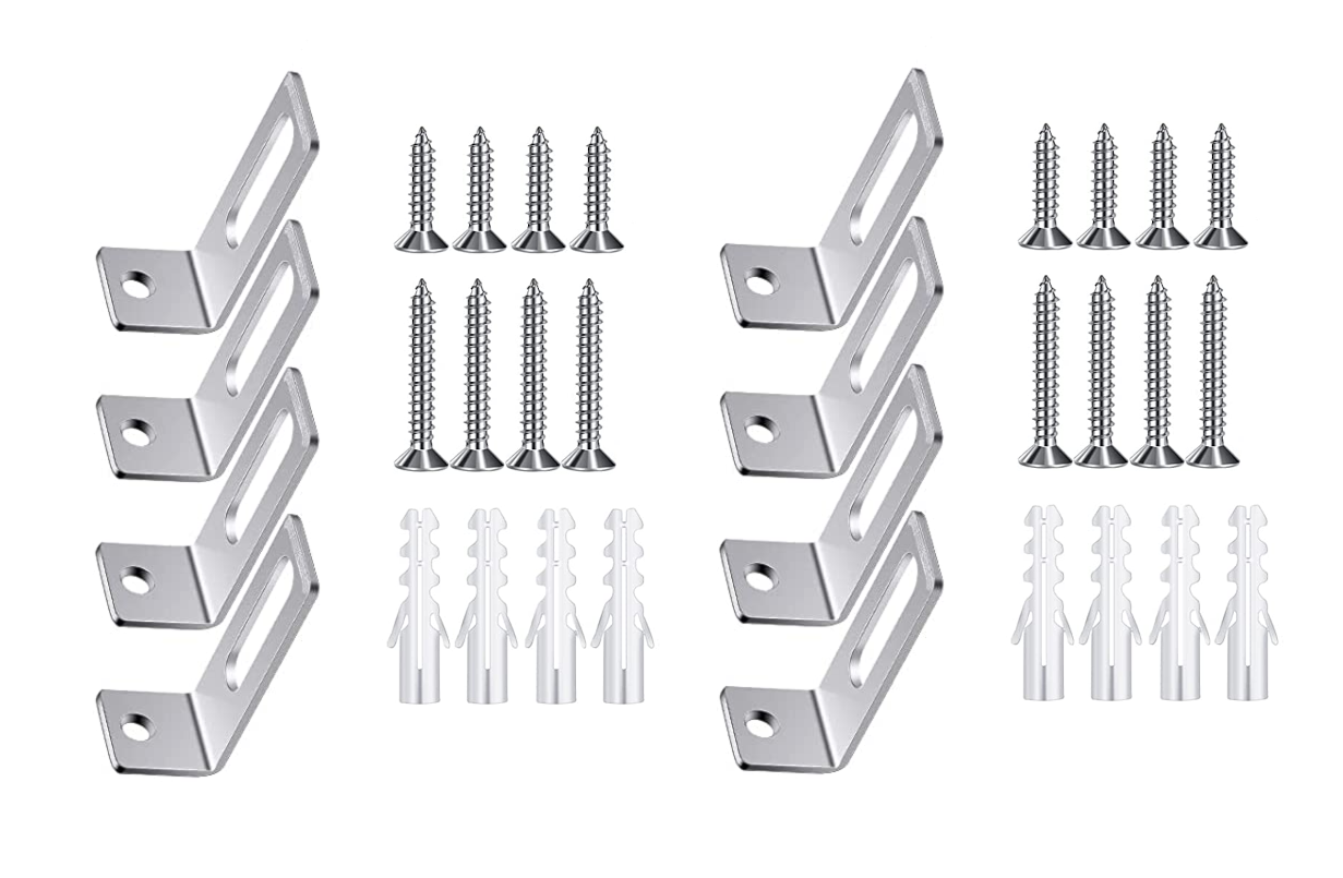 L Clips For Mounting Wall Boards | eBay