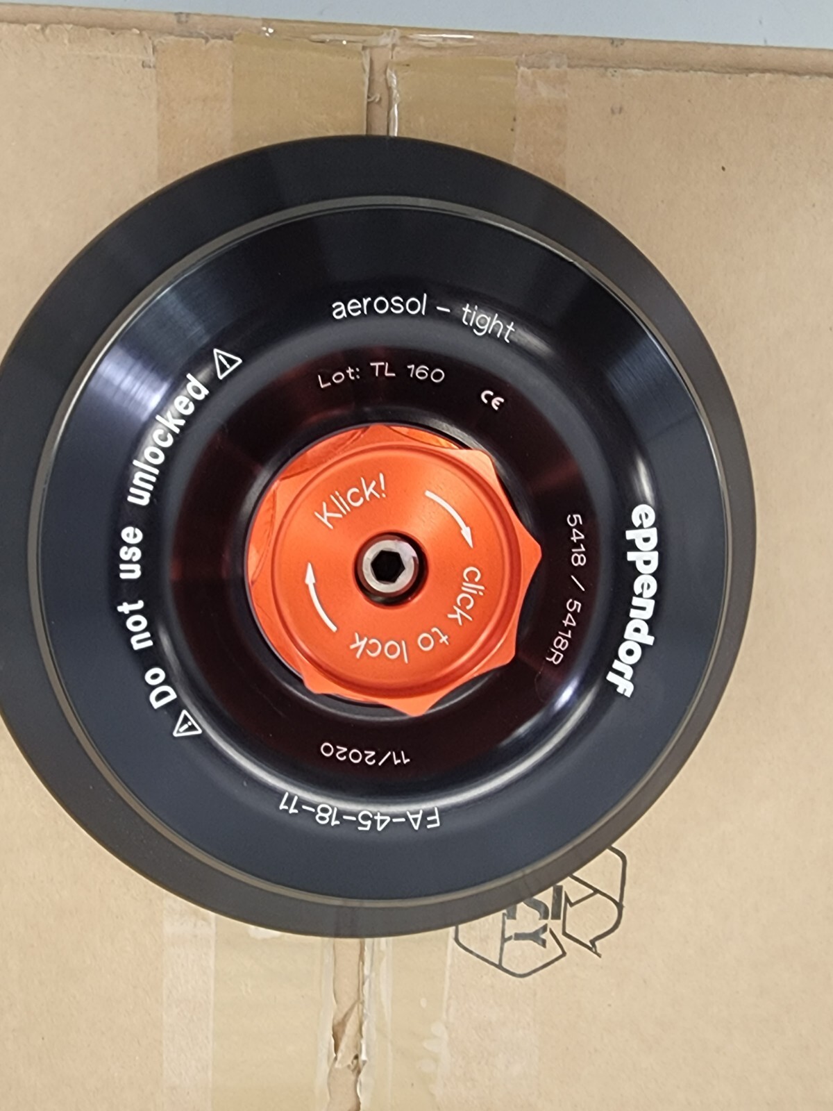 Eppendorf FA-45-18-11 Fixed Angle Rotor with Lid | eBay