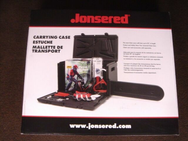 Jonsered Chain Saw Carry Case up to 20" Bar & Xtra Room 581827401 NLA ...