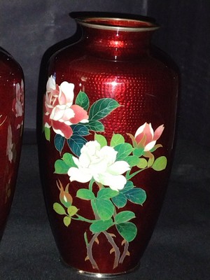 Vases - Japanese Pigeon Blood