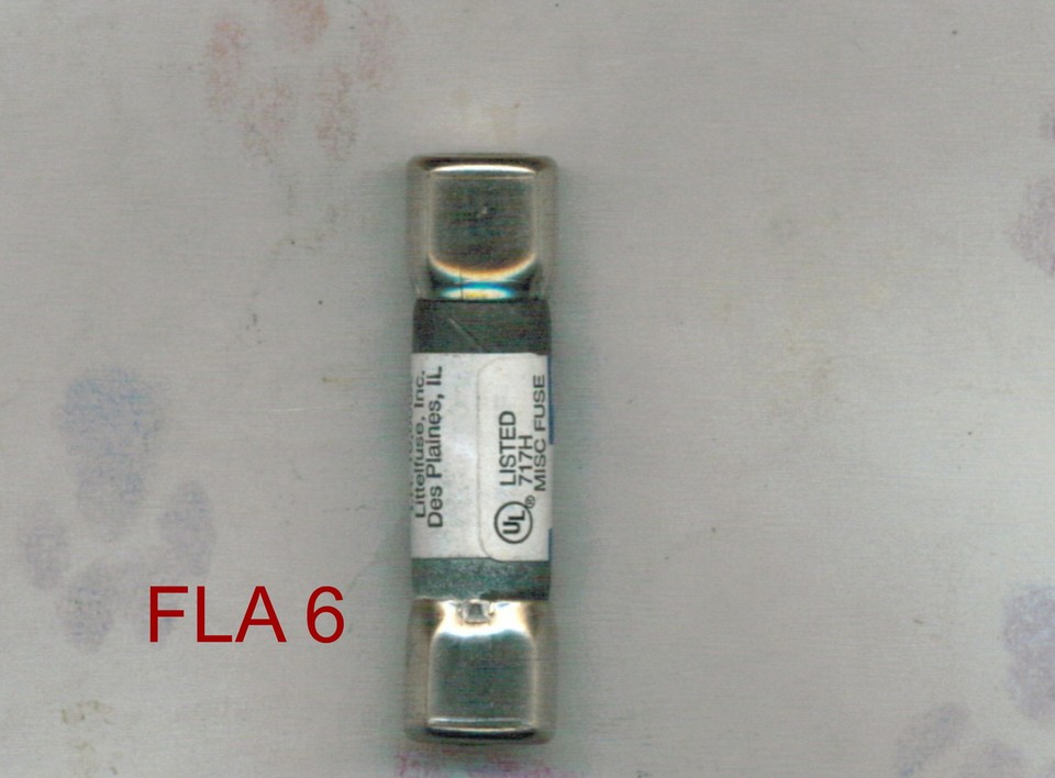 NEW LITTELFUSE FLA6 FUSE FLA 6 6 AMP FLA 125 VOLT | eBay