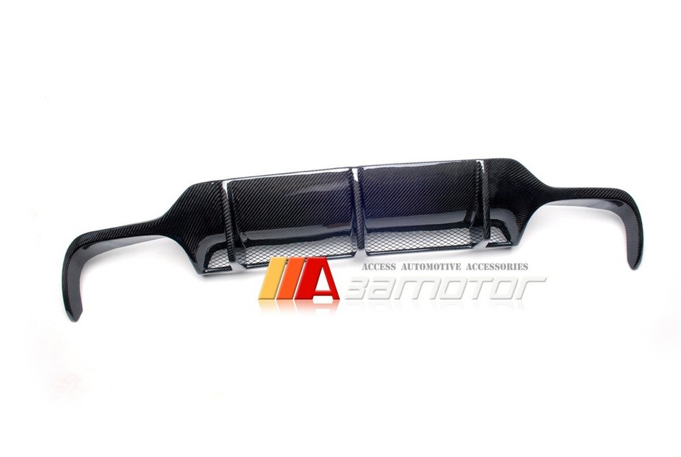 Carbon Fiber Rear Bumper Diffuser Quad fits 2009-12 Mercedes R230 SL63 ...