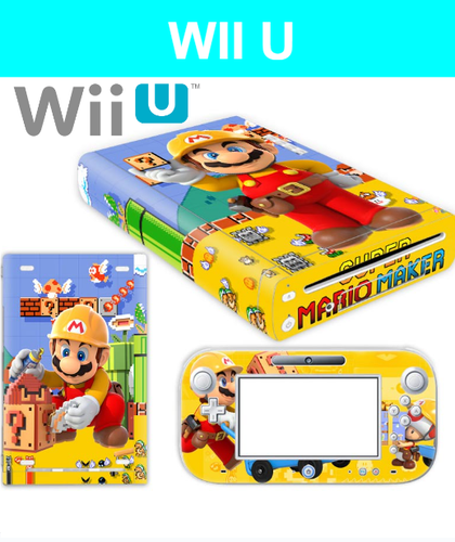 WII U Sticker Skin For Console Wrap Vinyl | eBay