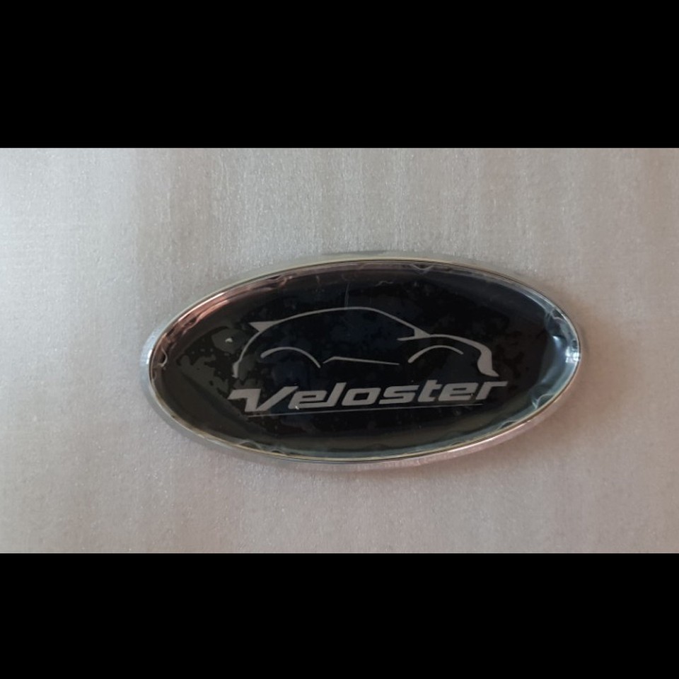 Front Grill emblem Rear Trunk emblem 2pcs For Hyundai Veloster 2012 ...