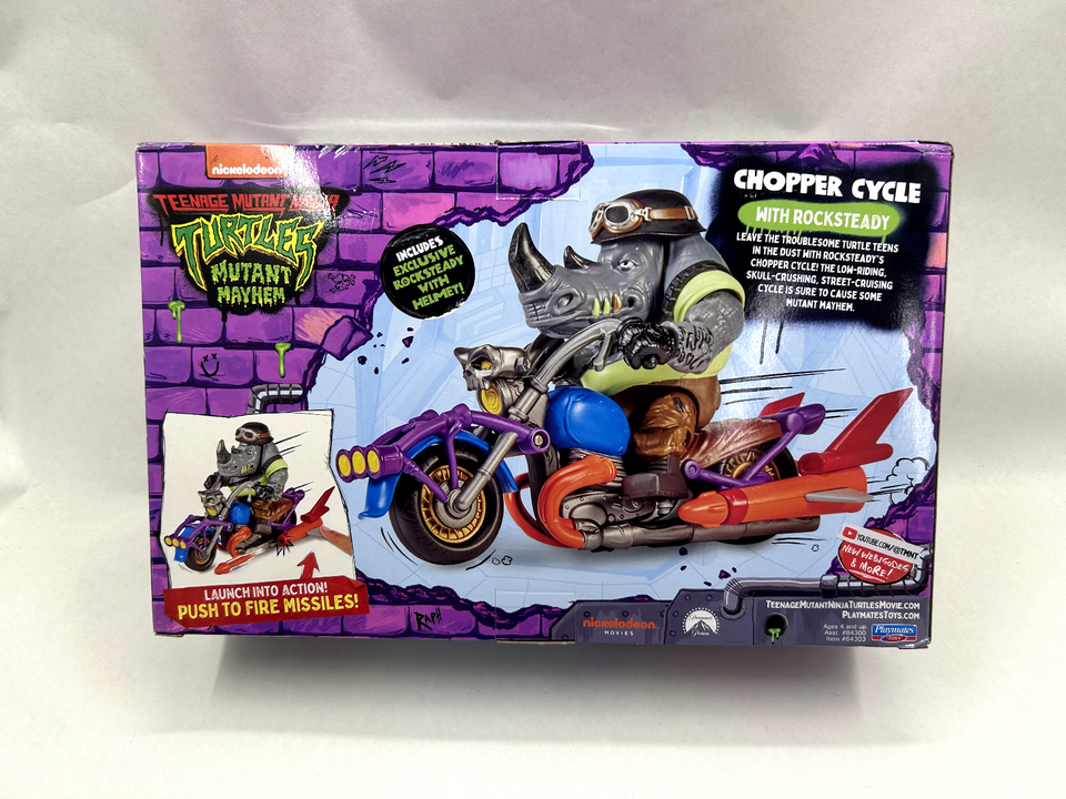 Playmates - Teenage Mutant Ninja Turtles: Mutant Mayhem Chopper Cycle ...