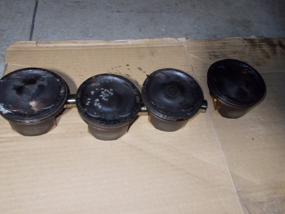 2016 Subaru WRX STI 2.5L Stock Used Pistons Oil Control Rings Setup ...