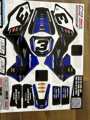 LOSI REMOTE CONTROL DIRTBIKE GRAPHICS LOSI MX RC GRAPHICS YAMAHA TOMAC ...