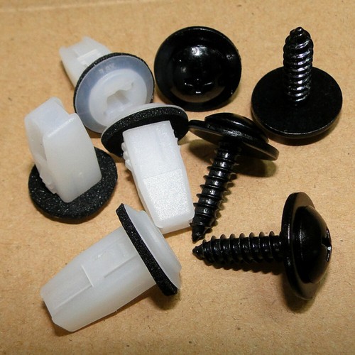 5 set Car Rear Wheel Arch Inner Fender Bumper Trim Screw Clips for ...