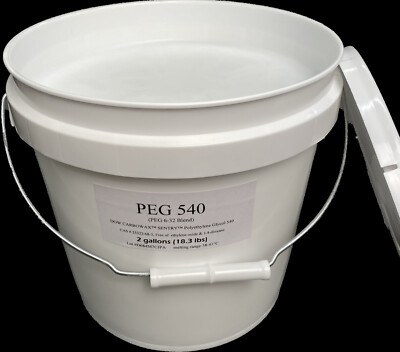Polyethylene Glycol, PEG 540, Dow Carbowax 2 Gallons, Cosmetics, lotion ...