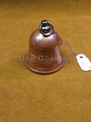 Copper Buffalo Coin Bell | eBay