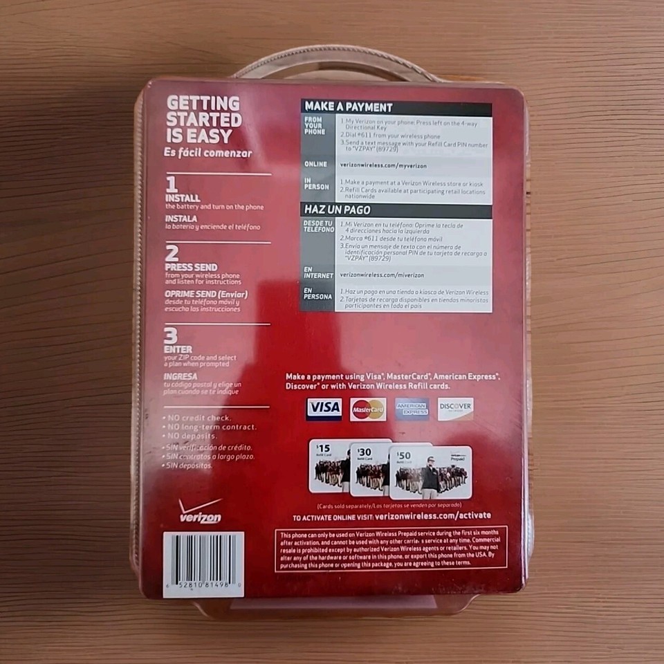 Verizon LG Revere VN150 - Black (Verizon) Cellular Phone Brand NEW ...