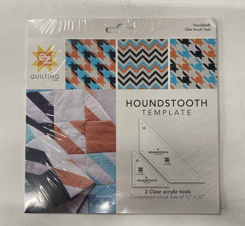 Houndstooth Acrylic Templates for 12"x12" blocks Quilting A And B | eBay