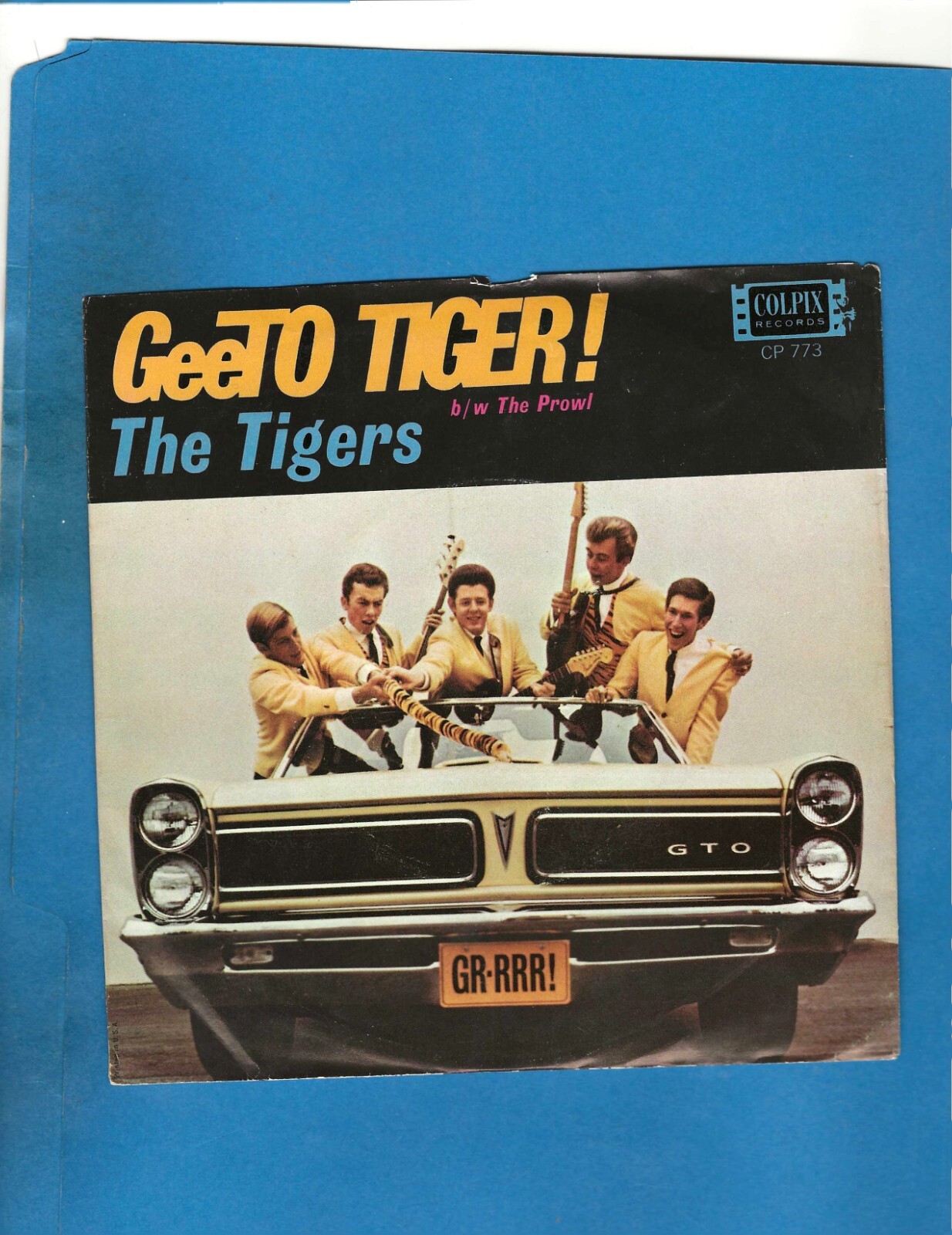 TIGERS 45 RPM DJ GeeTO Prowl/GeeTO TigerColpix 773 Picture Sleeve | eBay