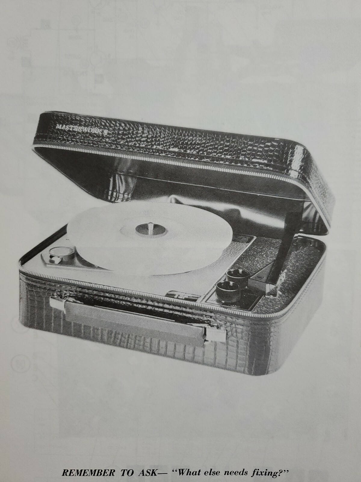 Sams Photofact Repair Service Parts Manual For Masterwork M2103 ...