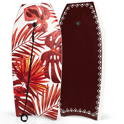 37" Body Board Premium Bodyboard 93cm Lightweight Surf Boogie Board w ...