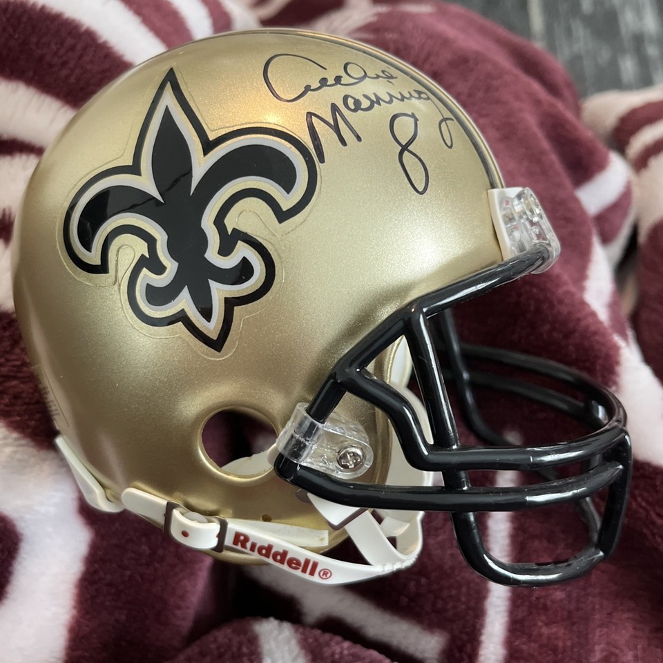 Archie Manning Signed New Orleans Saints Minihelmet | eBay