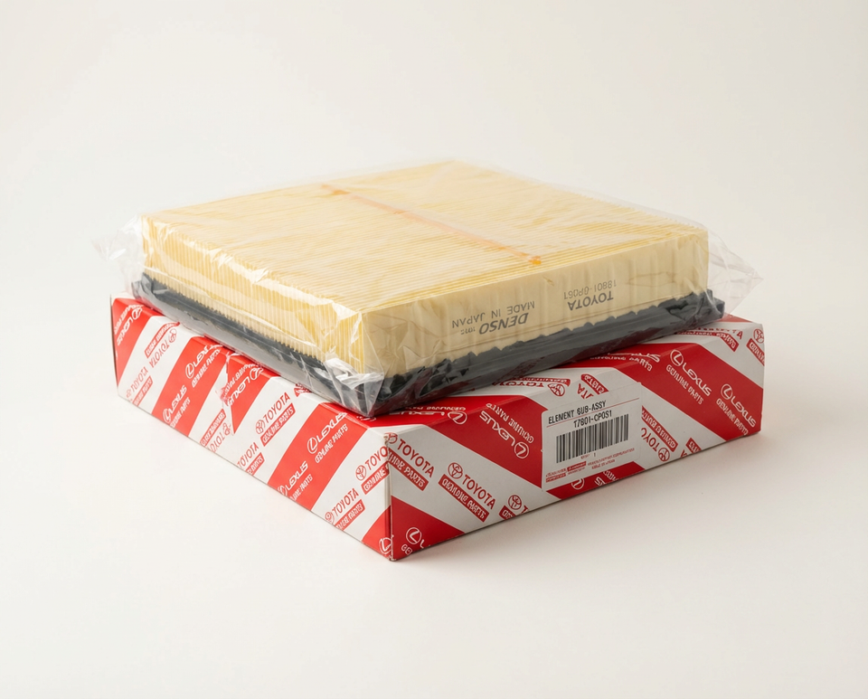 Genuine Toyota OEM Engine Air Filter 17801-0P051 Avalon Camry Sienna ...