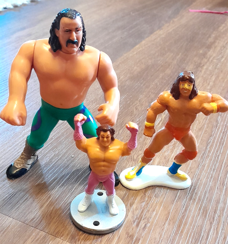 1990/91 WWF Figures - Jake The Snake Roberts, Brutus Beefcake, Ultimate ...