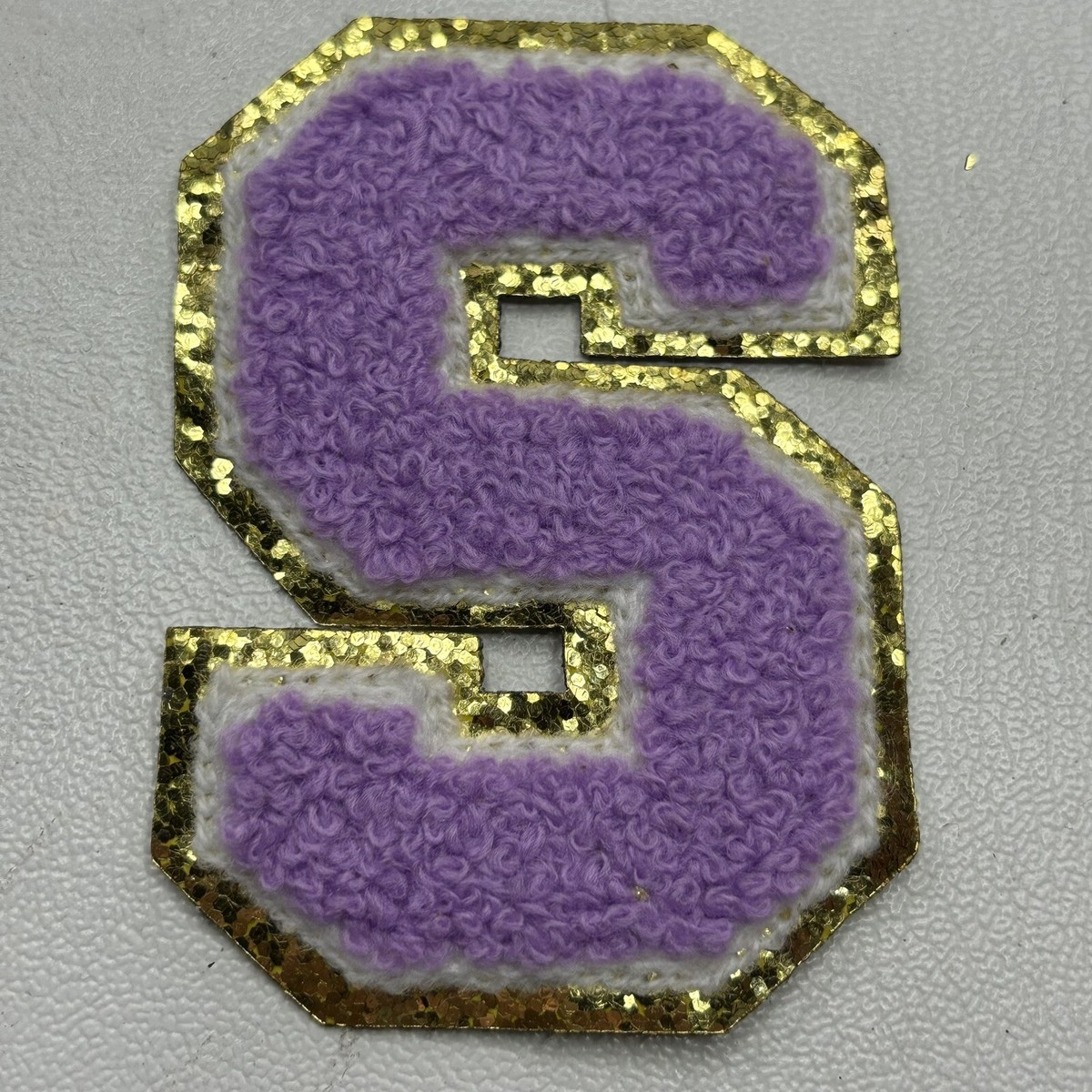 Purple Letter S S