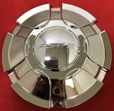 ONE NEW Forte Wheels Chrome Custom Wheel Center Cap WITH SCREW 542-3 ...