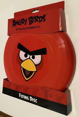 Angry Birds Flying Disc Toy Frisbee Red Terence Brand New | eBay