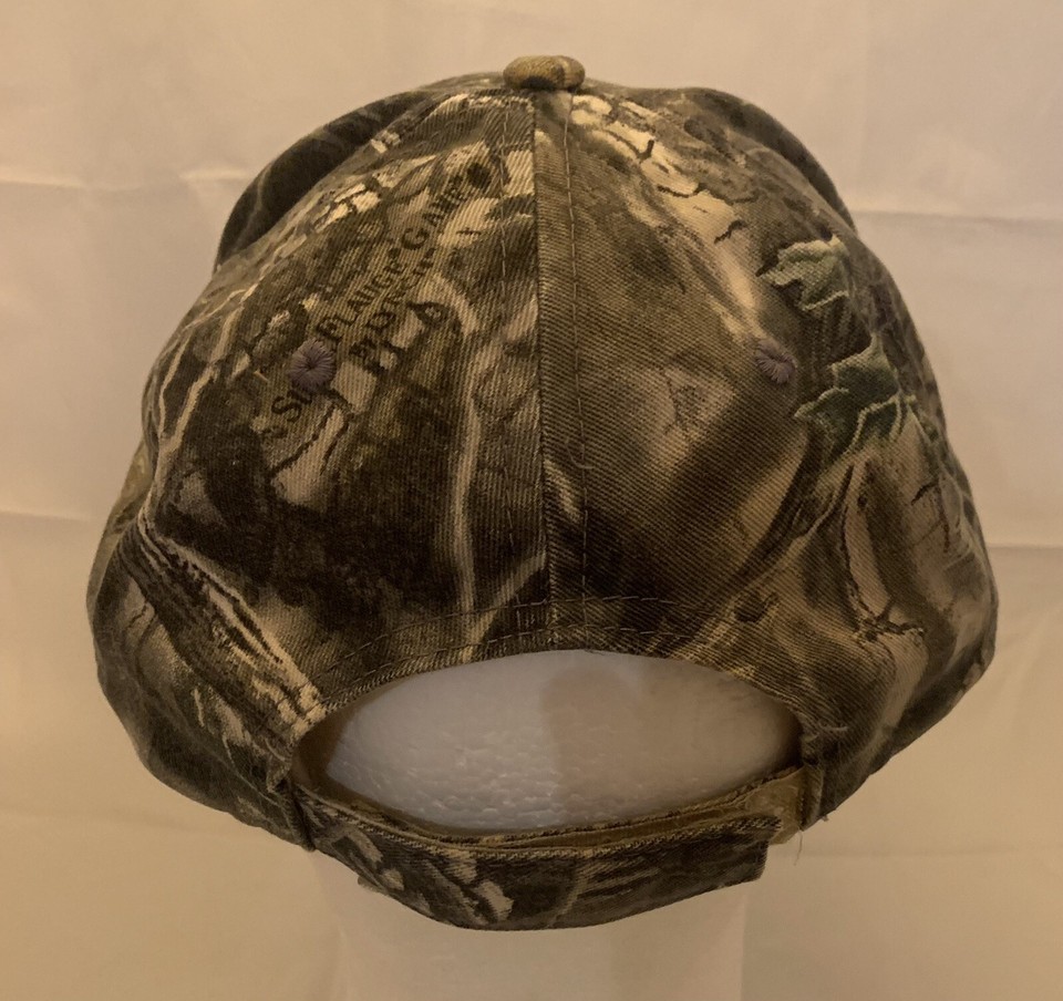 16TH Wild Wing Shootout '07 Camo Strap Hunting Cap Trucker Hat Brown ...
