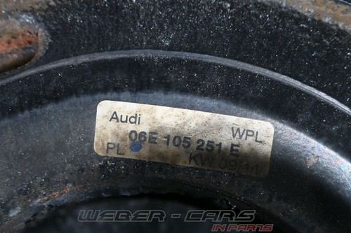06E105251E Vibration Damper Pulley OEM VW Audi A4 S4 8K A6 S6 A7 4G | eBay