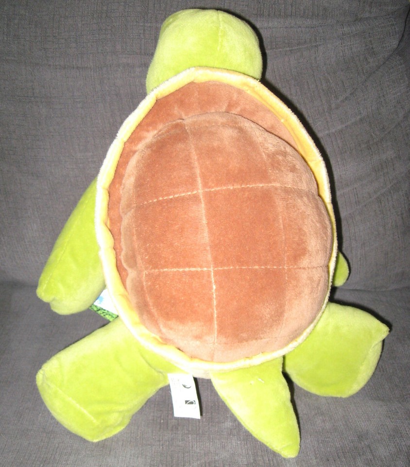 Over The Hedge TURTLE plush toy Verne 12" Kohl's Cares For Kids 2007 ...