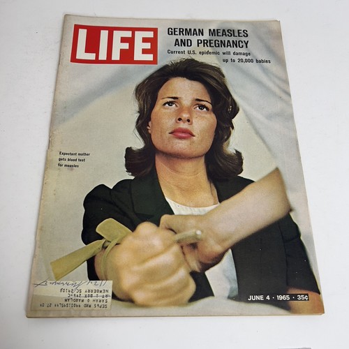 June 4,1965 Life Magazine, German Measles And Pregnancy | eBay