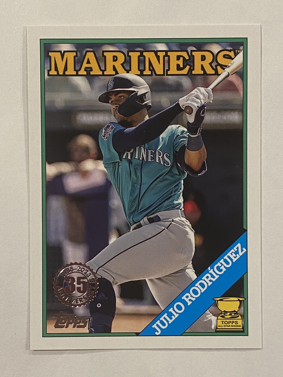 Julio Rodriguez Rookie Card-2023 Topps Update Series (35th Anniversary ...