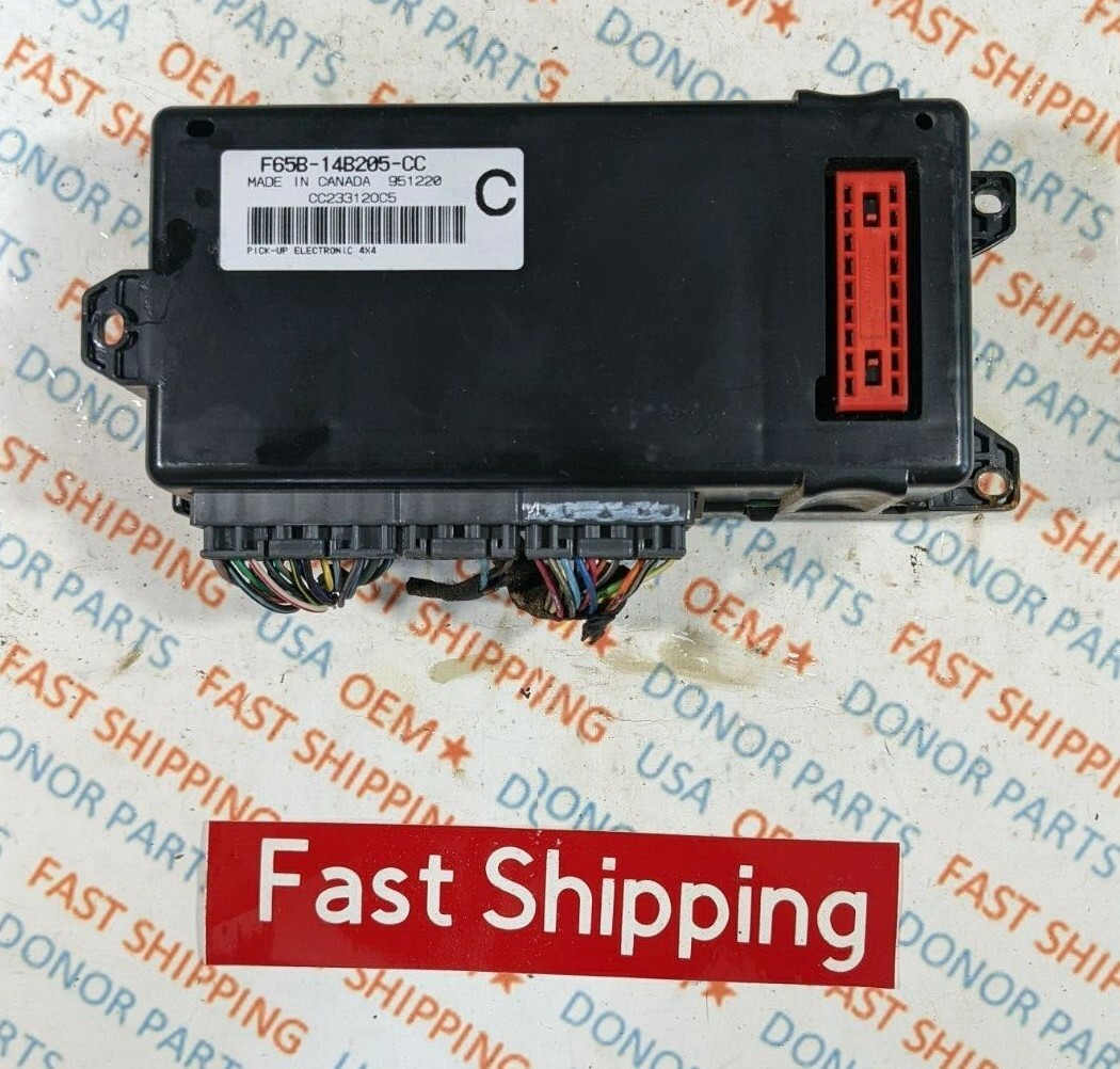 F65b-14b205-cc+1997+Ford+F150+Gem+Computer+Module+BCM+Fuse+Block ...
