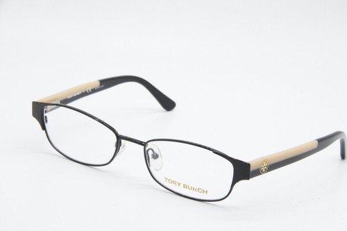 TORY BURCH TY 1037 3009 BLACK BEIGE AUTHENTIC FRAMES EYEGLASSES 52-17 ...