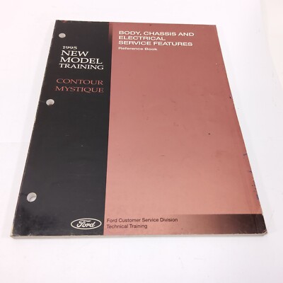 1995 Ford Body Chassis Electrical Powertrain New Model Training Manual ...