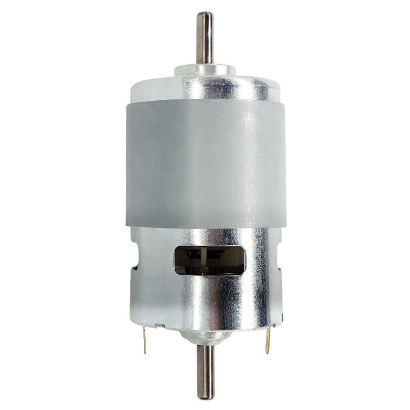 775 DC Motor 12V 24V Double Output Shaft Micro Motor with Double Ball ...