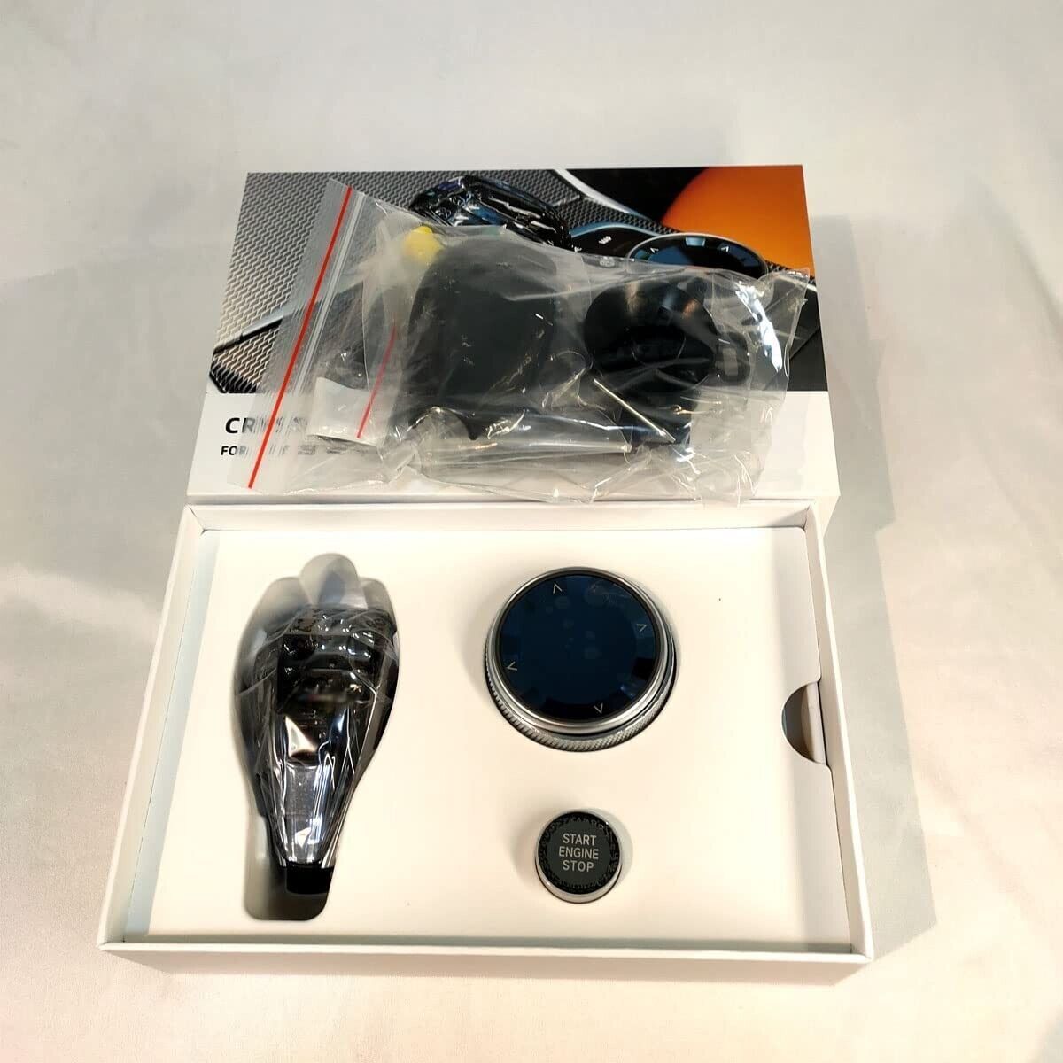 3-Pack Crystal Gear Shift Knob Shifter Sticker Fits For BMW 3 Series ...