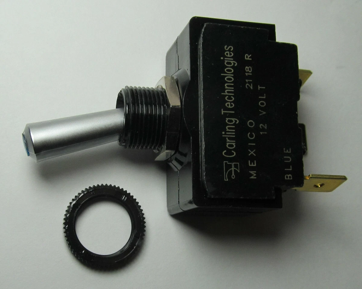 Carling 12v Lighted Toggle Switch | Shelly Lighting