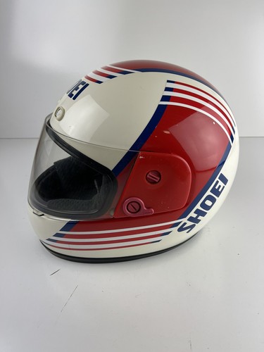 VTG 90’s Shoei Racing Helmet Full Face Red/WhiteBlue | eBay