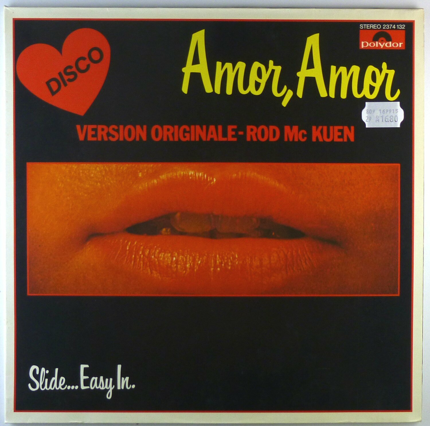 12" LP - Rod McKuen - Amor, Amor Slide...Easy In - E2525 - cleaned | eBay