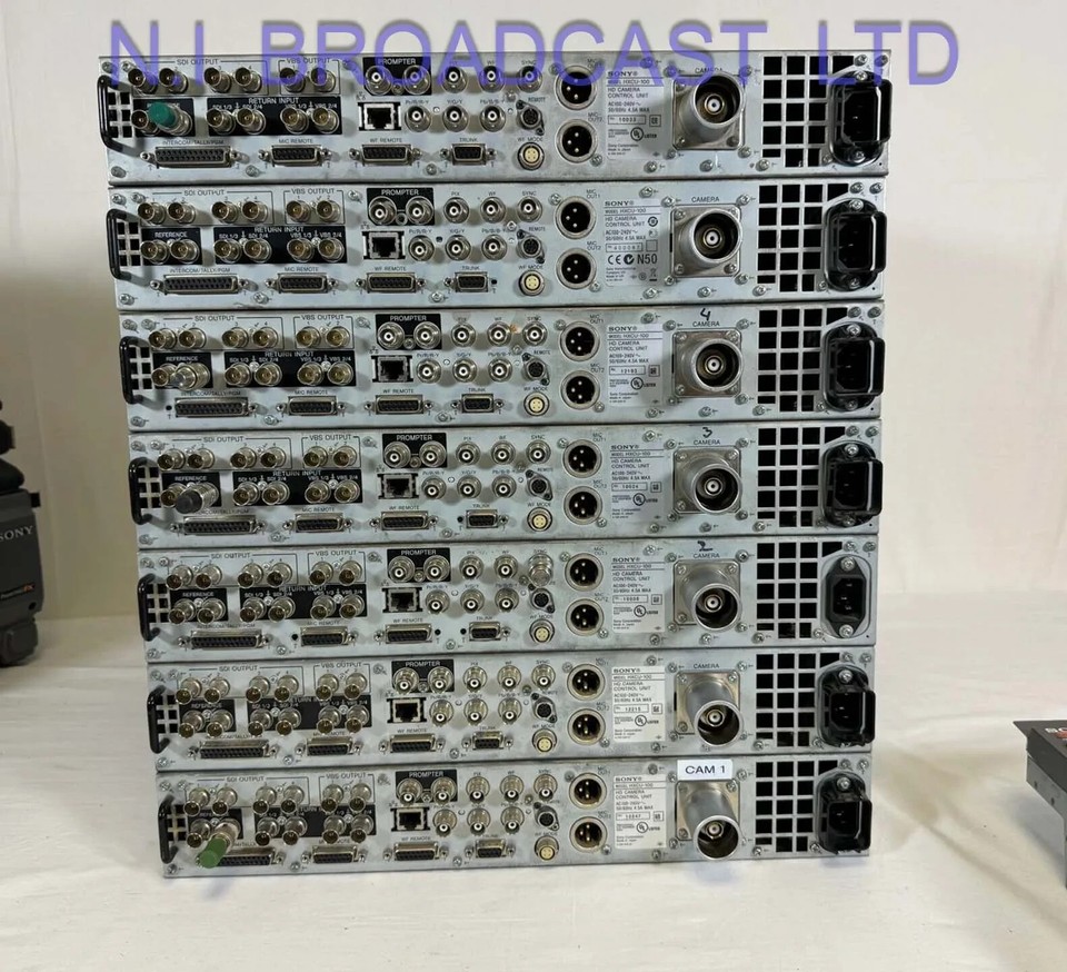 1x sony hsc100 triax HD camera channels with Kings tri lock triax. (rcp ...