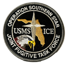 USMS & ICE OPERATION SOUTHERN STAR JOINT FUGITIVE TASK FORCE PATCH (PD5 ...