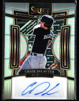 2024 Panini Select Signatures Silver Prizm Chase Delauter Auto | eBay