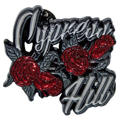 Cypress Hill Roses Logo Pin Badge Size One Size | eBay